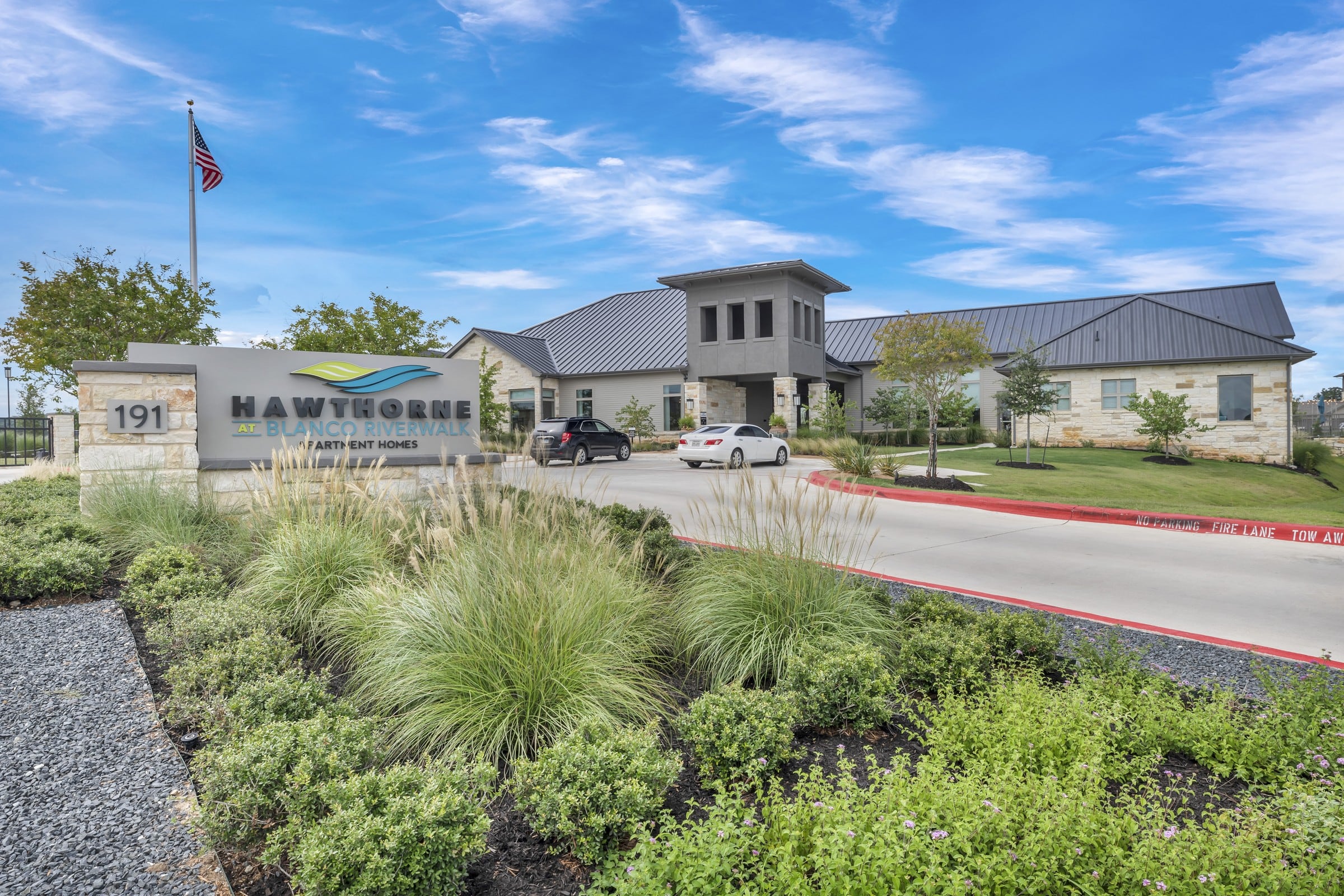 Contact Hawthorne at Blanco Riverwalk Apartments in San Marcos, TX